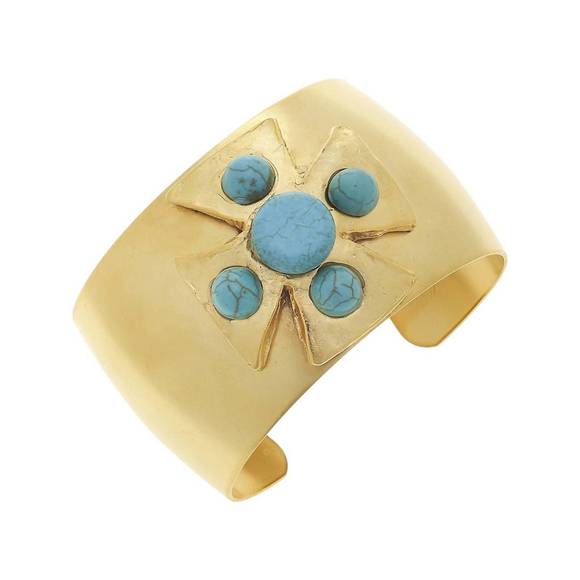 Susan Shaw | Accessories | New Susan Shaw Maltese Cross Cuff In Gold ...